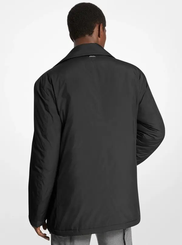 Michael Kors Woven Peacoat