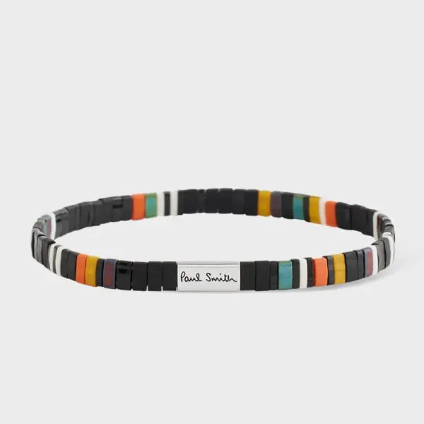 Paul Smith Flat Bead Bracelet - Multicolour