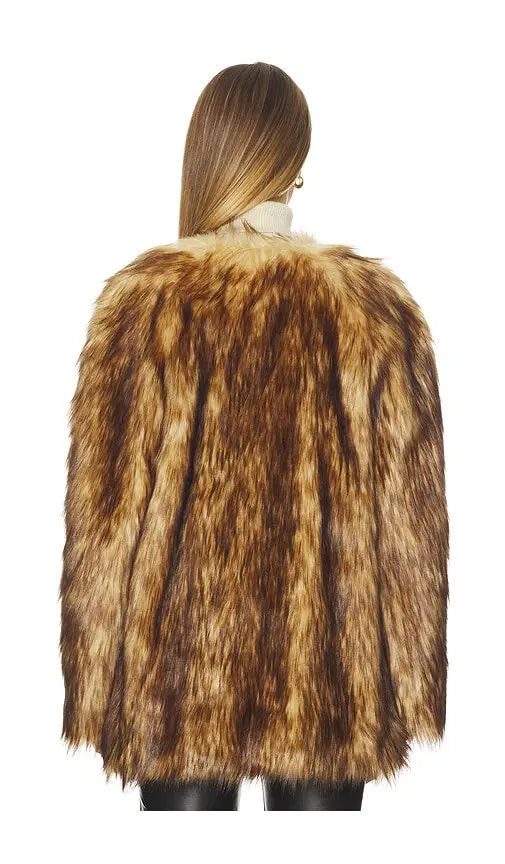 A.L.C. Bria Faux Fur Coat