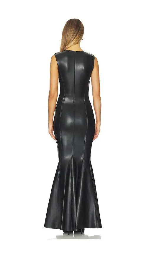 Norma Kamali Sleeveless Grace Fishtail Gown