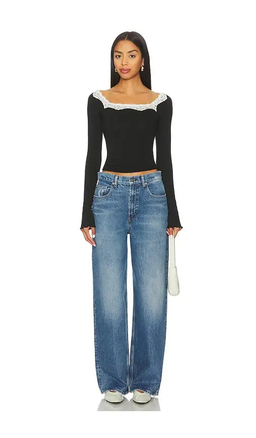 Free People X Intimately Oh My Darling Long Sleeve