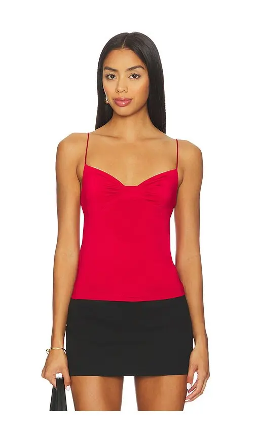 Free People My Way Triangle Cami - Red