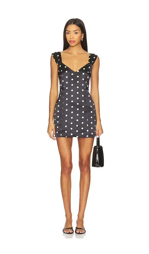 Frankies Bikinis Aurabelle Sateen Mini Dress
