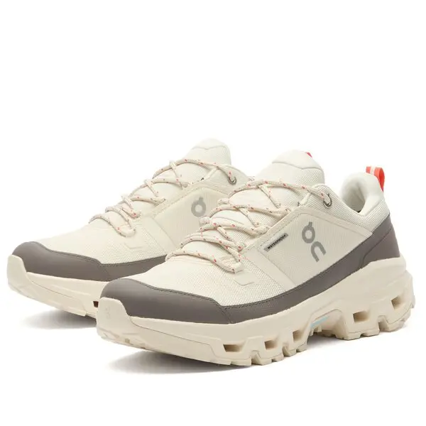 On Cloudrock Low Wp Sneakers - Ivory