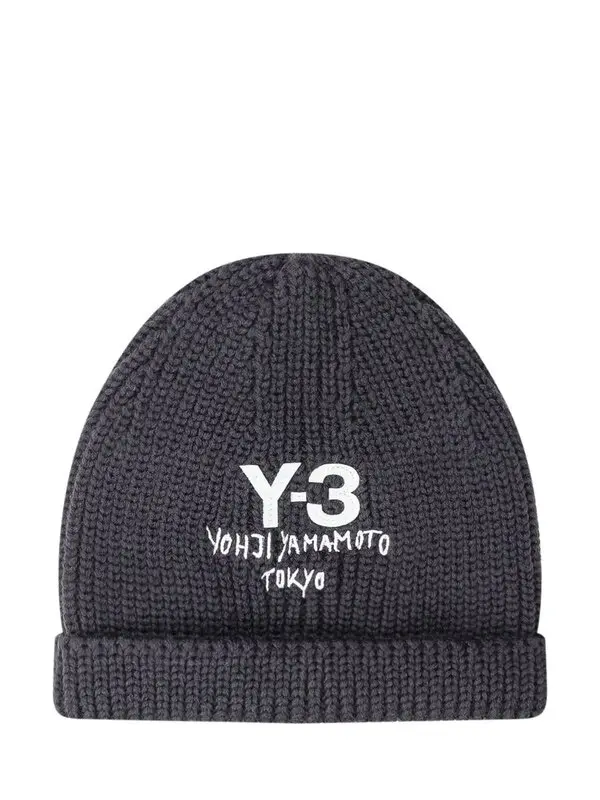 Adidas Yohji Yamamoto Logo Beanie - Black