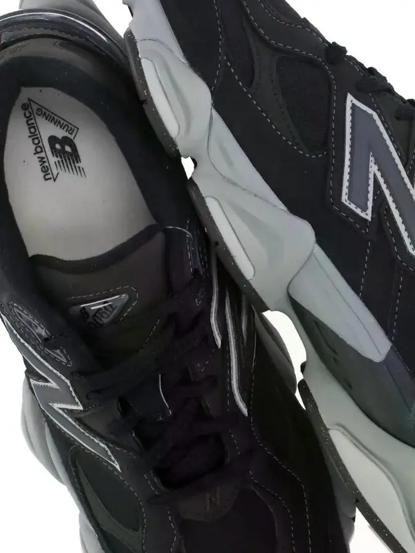 NEW BALANCE 9060 Paneled Lace-up Sneakers - Black