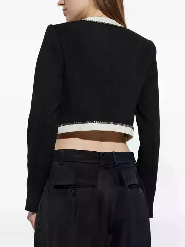 LoveShackFancy Bow-embellished Jacket