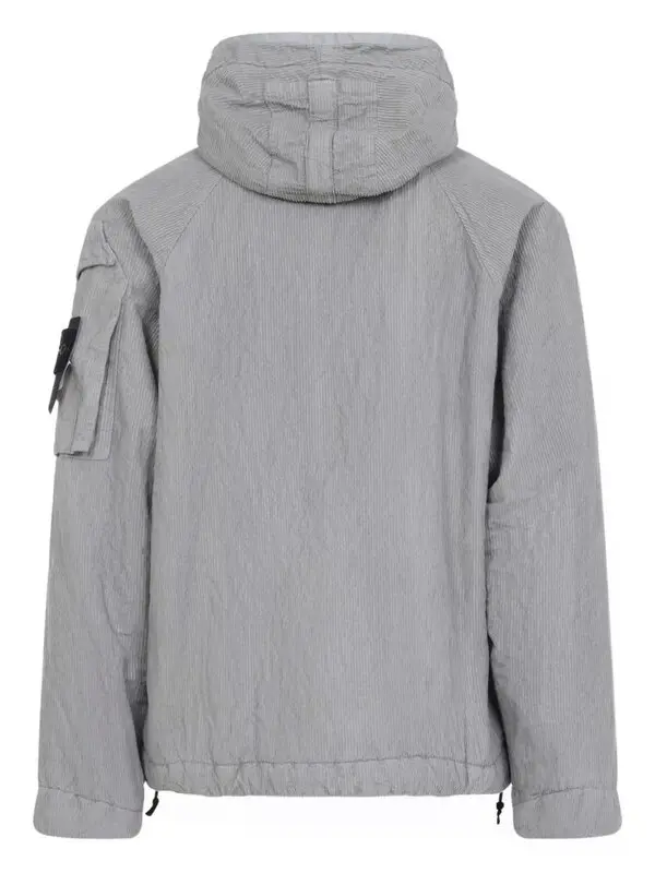 Stone Island Hooded Textured Jacket