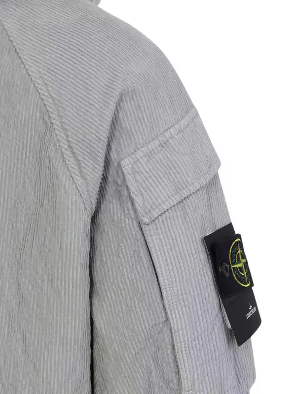 Stone Island Hooded Textured Jacket