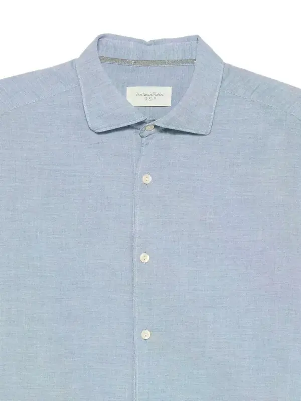 TINTORIA MATTEI 954 Buttoned Shirt - Blue