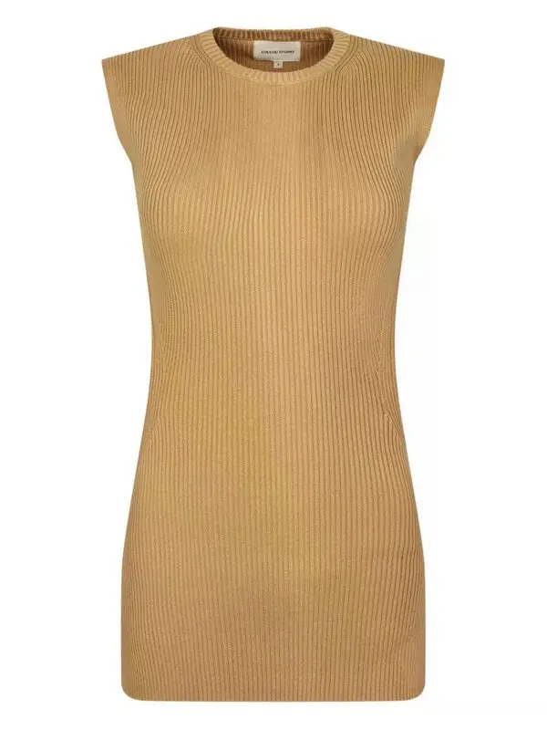 Loulou De Saison Ribbed Open-back Vest