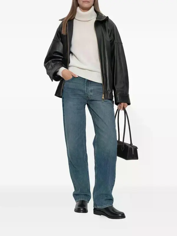 ANINE BING Roll Neck Knitted Sweater