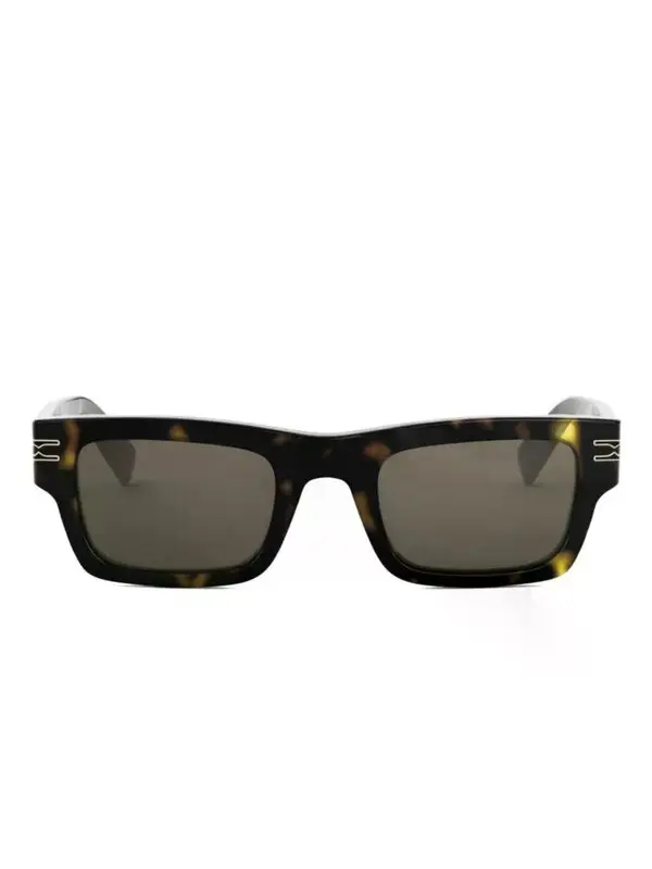 BVLGARI B.zero1 Rectangle Sunglasses - Brown