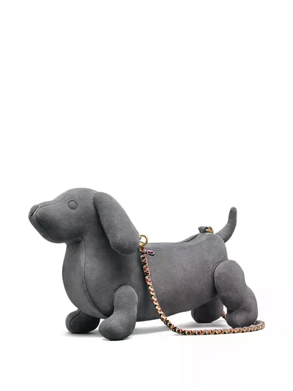 Thom Browne Hector Calf-suede Shoulder Bag