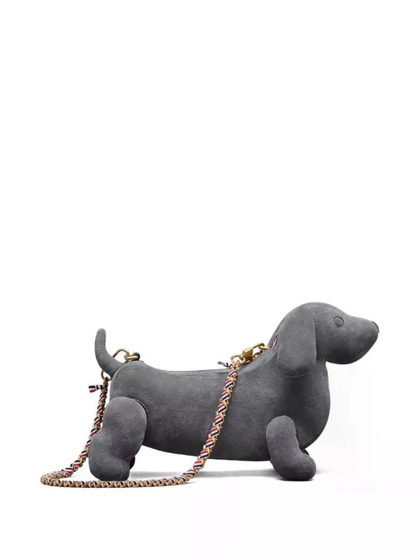 Thom Browne Hector Calf-suede Shoulder Bag