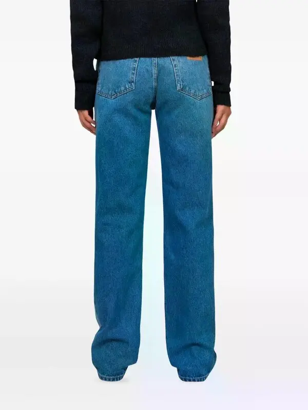 MAISON MARGIELA Paneled Straight-leg Jeans - Blue