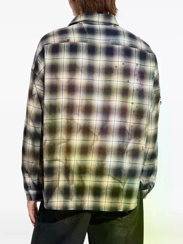 MISBHV Plaid Ripped Shirt