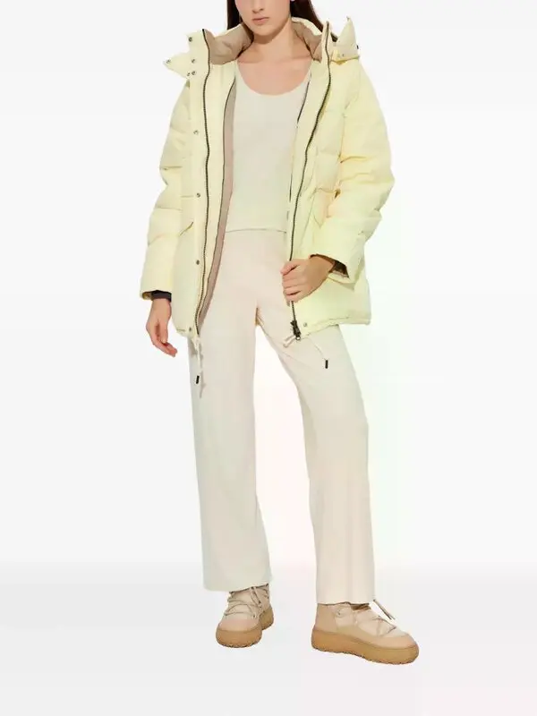 RETHINKIT STUDIOS Quilted Hooded Parka Coat