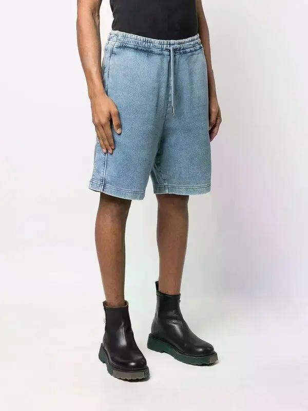DIESEL® Logo-patch Denim Shorts