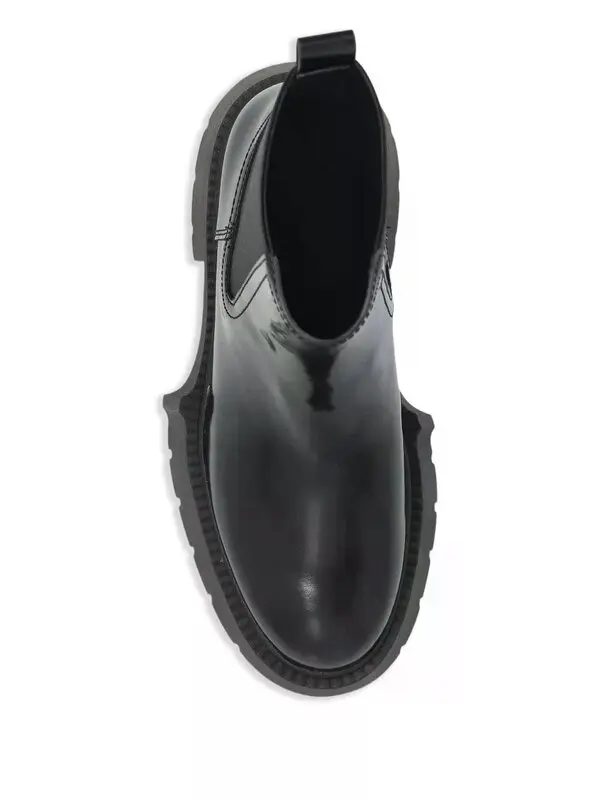 COACH Lug-sole Leather Chelsea Boots
