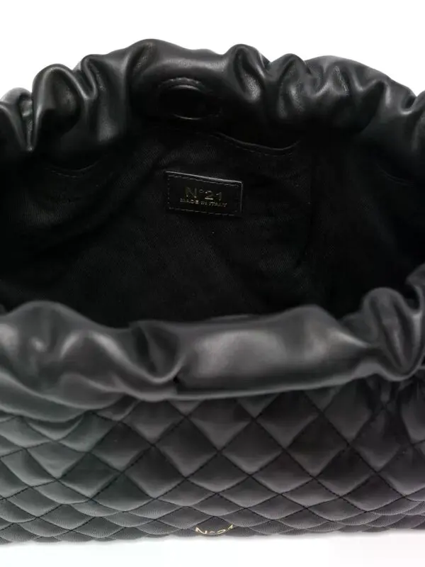 N°21 Quilted Drawstring Crossbody Bag