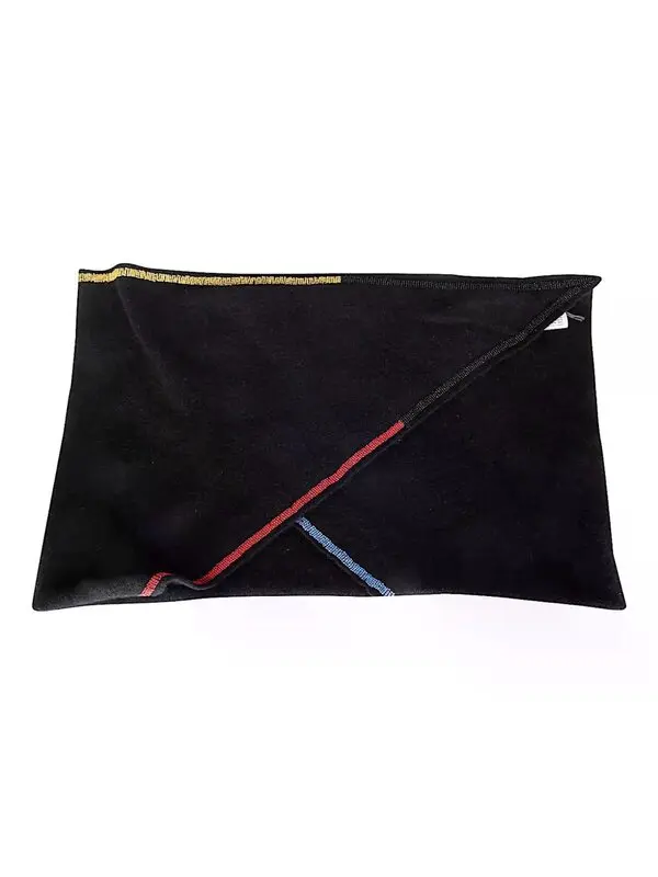 Faliero Sarti Pearl Fringed Scarf - Black