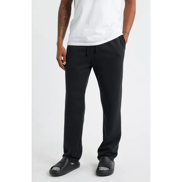 SKIMS Classic Straight Leg Lounge Pants - Washed Onyx