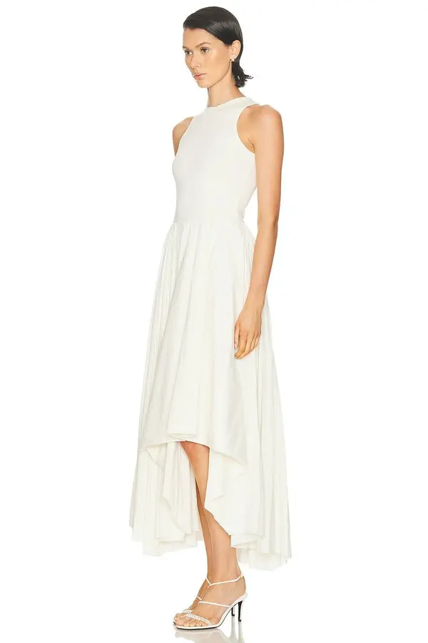 pleated frill halter neck dress Flirt Frill Trim Halter Maxi Dress Lemon