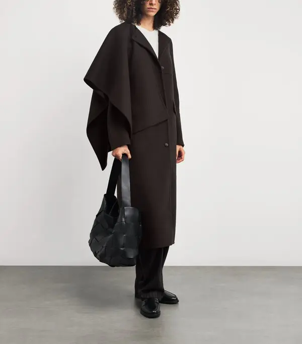 LIBEROWE Cashmere-wool Kipling Longline Coat