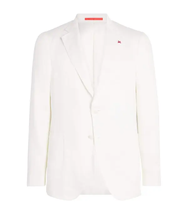 Isaia Linen Capri Blazer