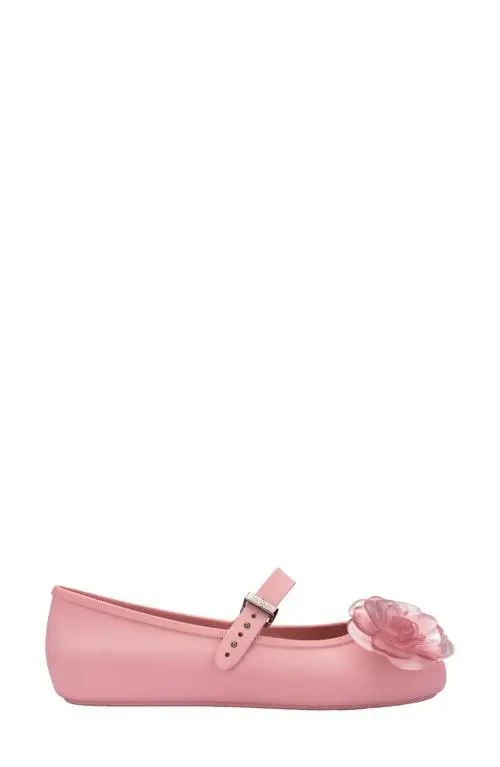 Melissa Soft Ballerina Petals Mary Jane Flat - Pink