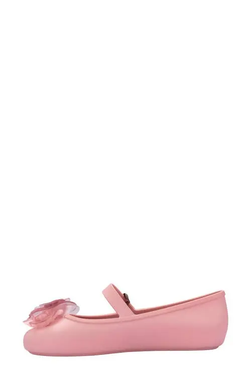 Melissa Soft Ballerina Petals Mary Jane Flat - Pink