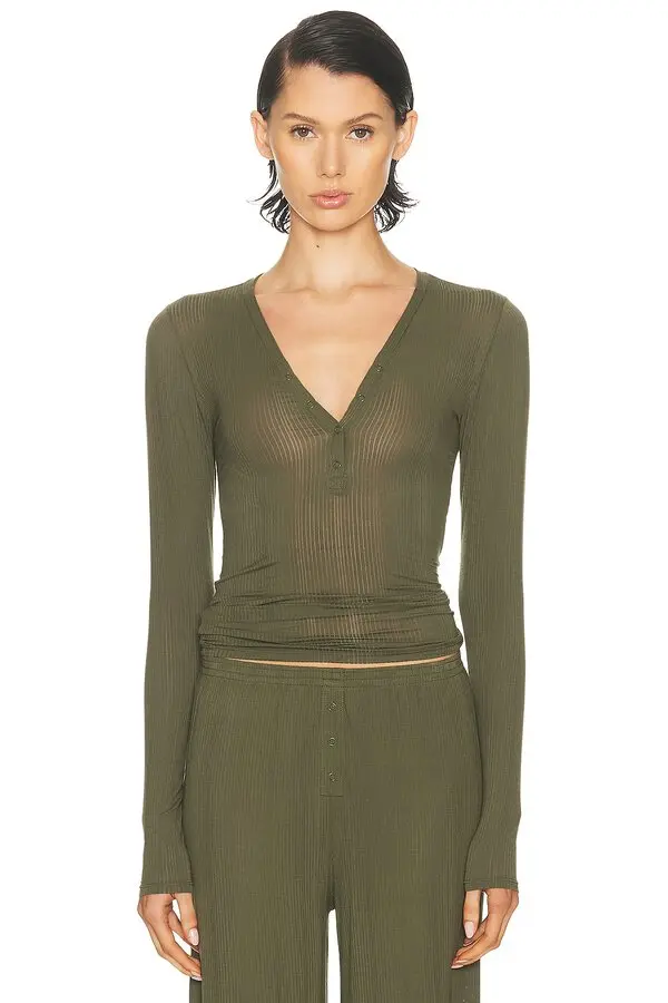 NEGATIVE UNDERWEAR Whipped Henley