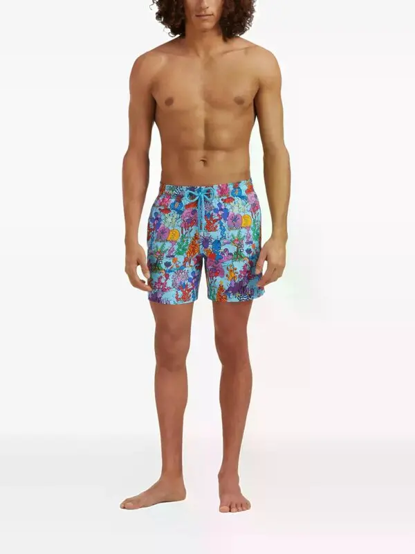Vilebrequin Printed Drawstring Swim Shorts