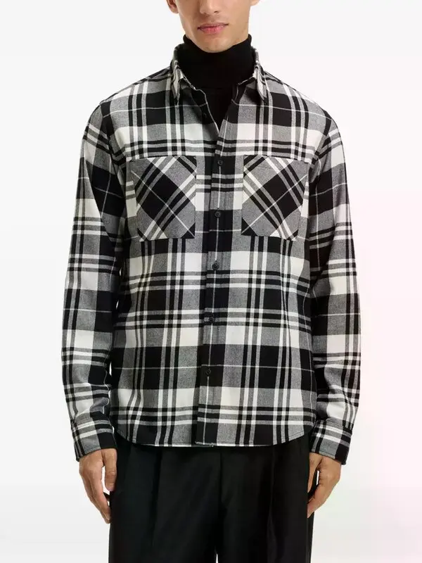 Hugo Plaid Pocket Shirt