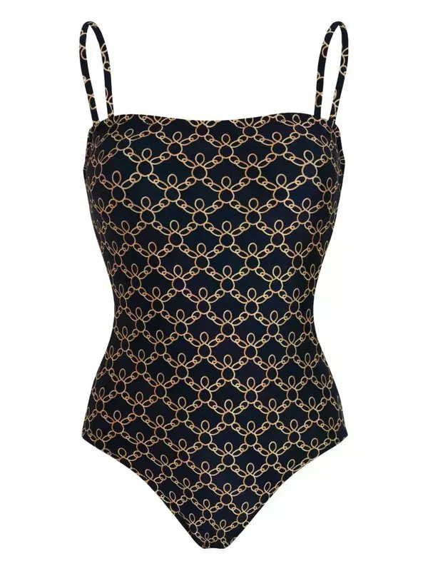 Vilebrequin Printed One-piece Swimsuit - Blue