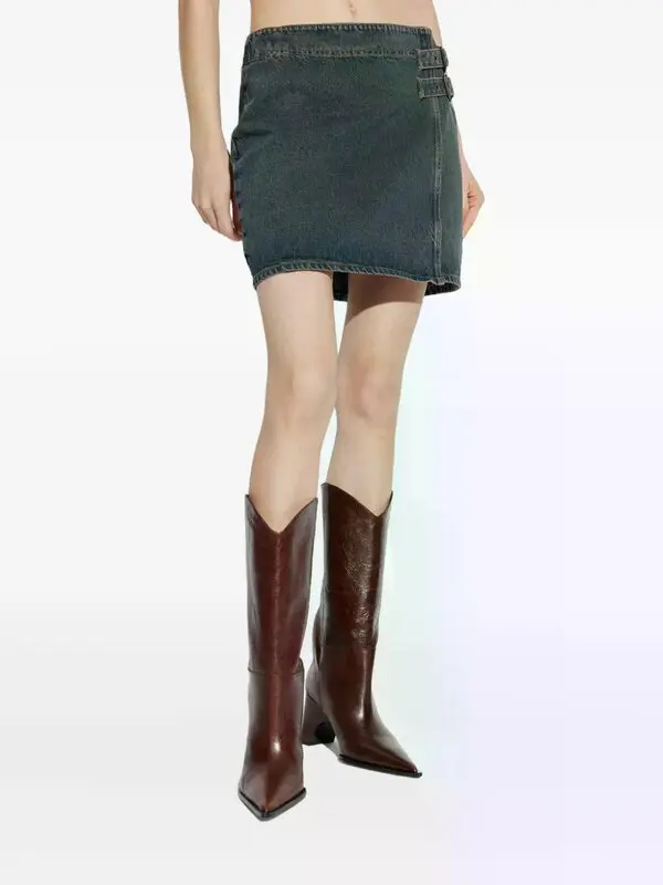 SAMSOE SAMSOE Buckle Mini Skirt