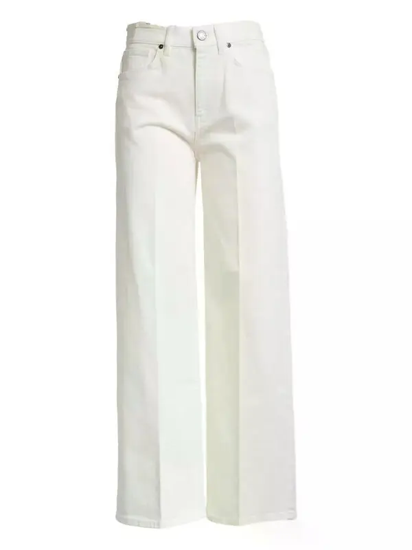 PT TORINO Pressed-crease Wide Leg Jeans