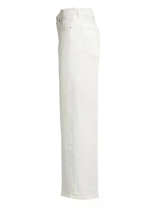 PT TORINO Pressed-crease Wide Leg Jeans