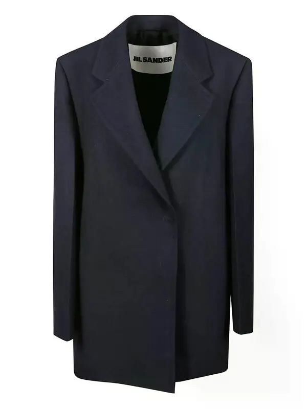 JIL SANDER Notched Lapel Coat