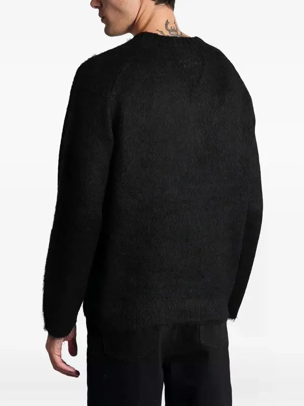 Maison Kitsuné Brushed-finish Sweater