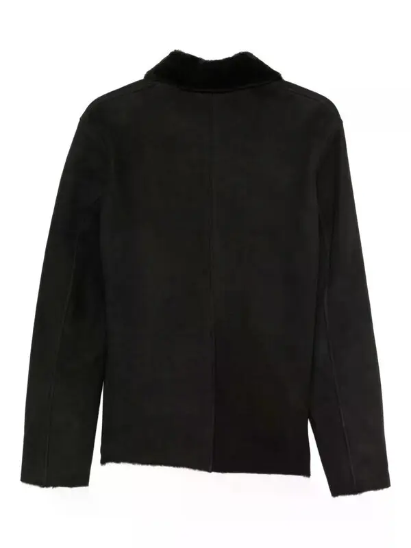 GIORGIO BRATO Shearling-collar Jacket