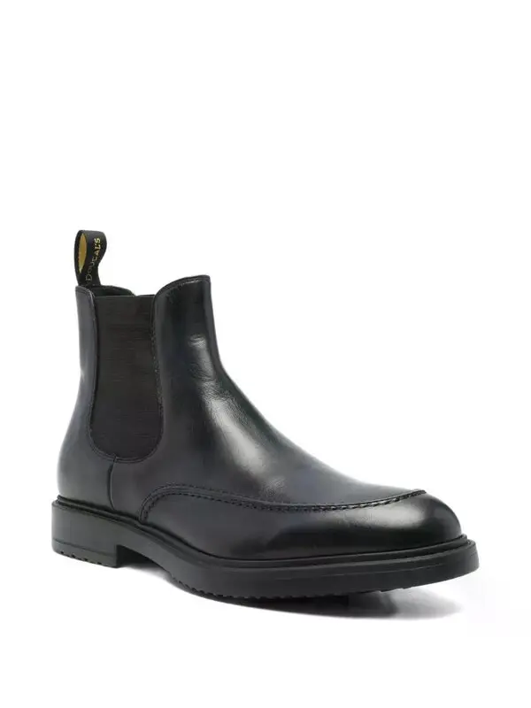DOUCAL'S Panelled Leather Chelsea Boots