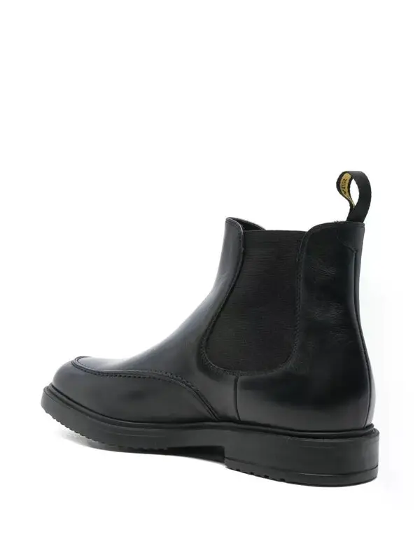 DOUCAL'S Panelled Leather Chelsea Boots