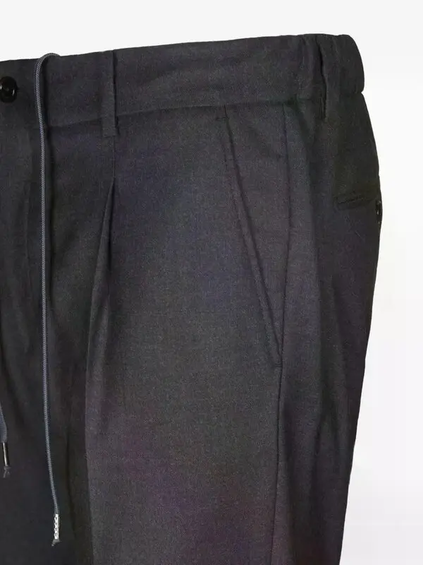 BE ABLE Pleated Drawstring Trousers