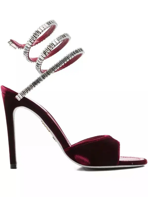 Rene Caovilla 105mm Cleo Spark Sandals