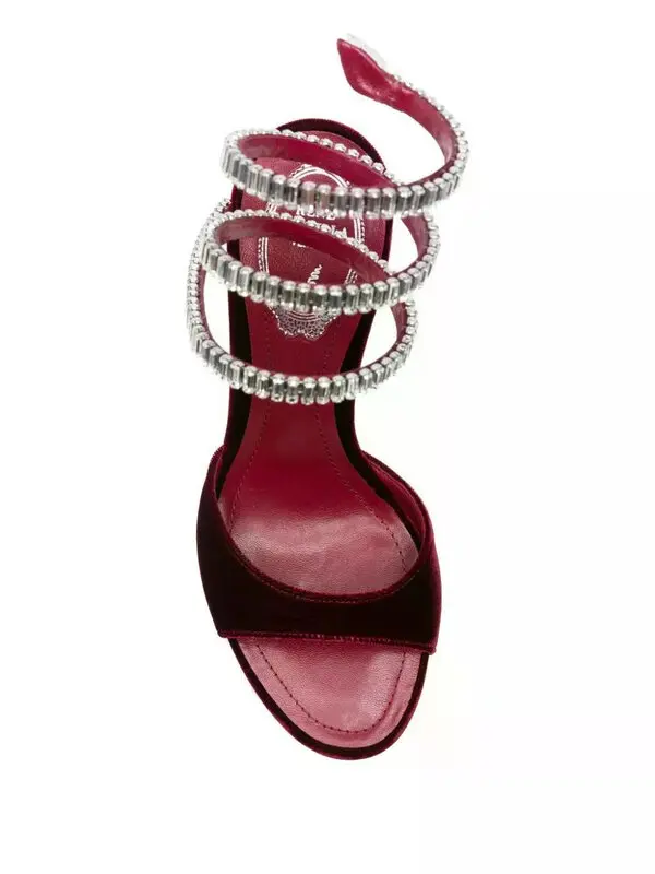 Rene Caovilla 105mm Cleo Spark Sandals