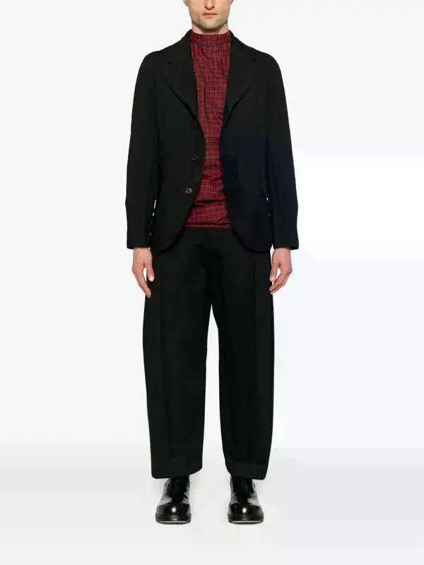 BLACK COMME DES GARÇONS Notched-lapel Blazer