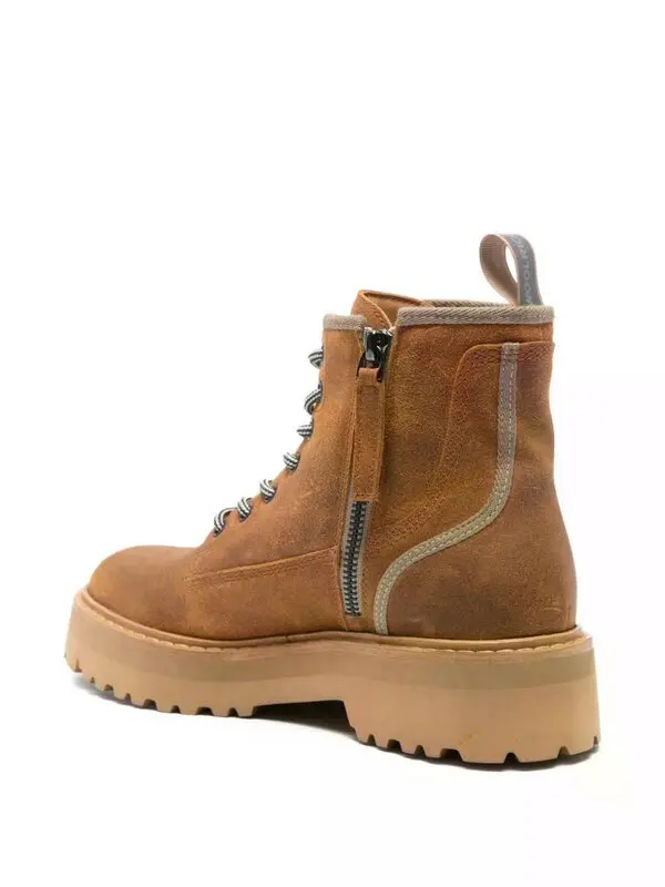 Woolrich Lace-up Leather Boots