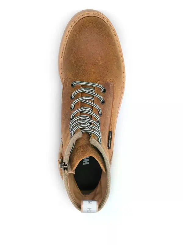 Woolrich Lace-up Leather Boots